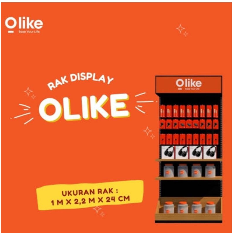 Jual rak Display OliKe Scond | Shopee Indonesia