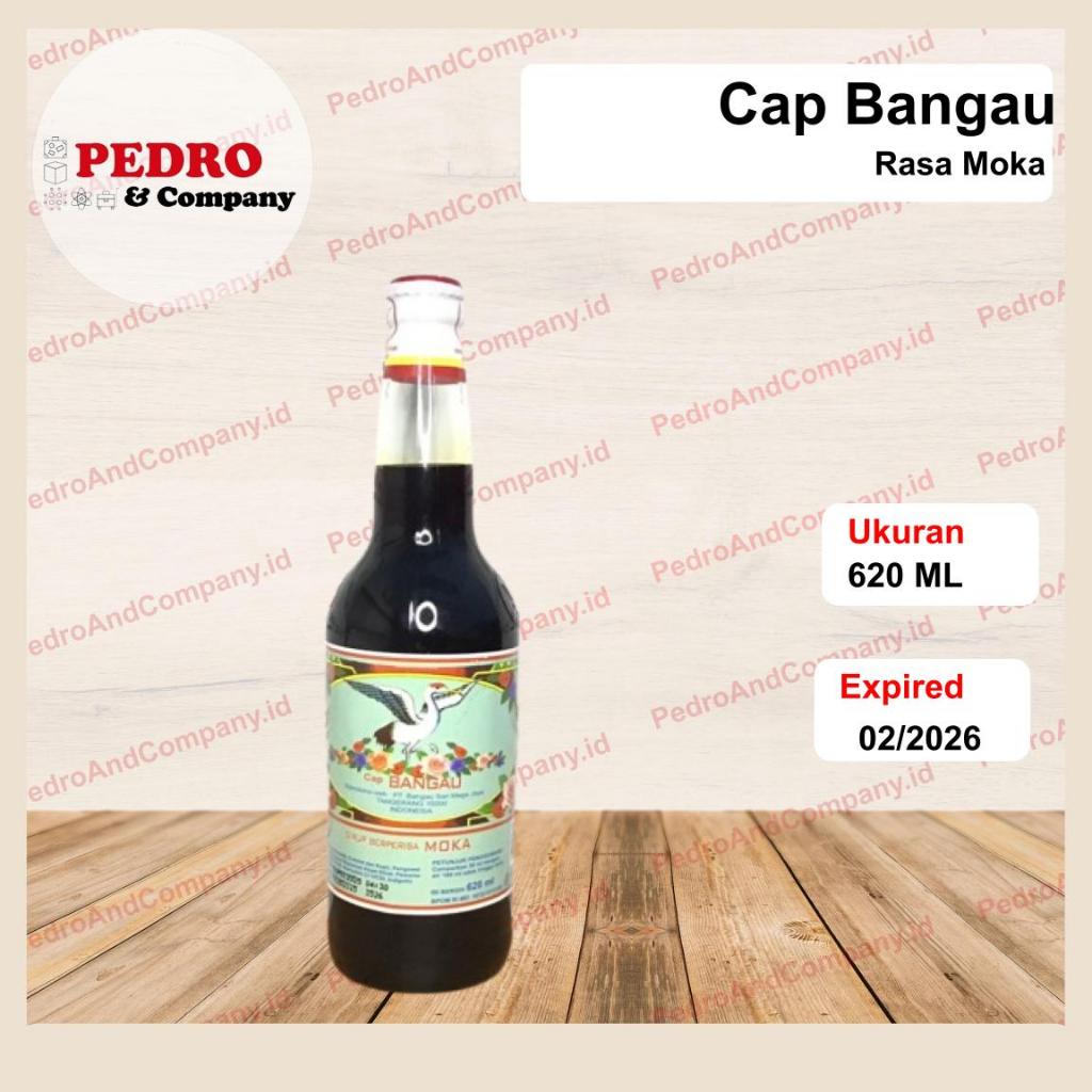 Jual Sirup cap bangau rasa MOKA mocca 620 ml - syrup berperisa putih ...