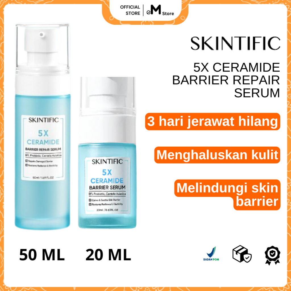 Jual SKINTIFIC - 5X Ceramide Barrier SERUM | Merawat skin barier ...