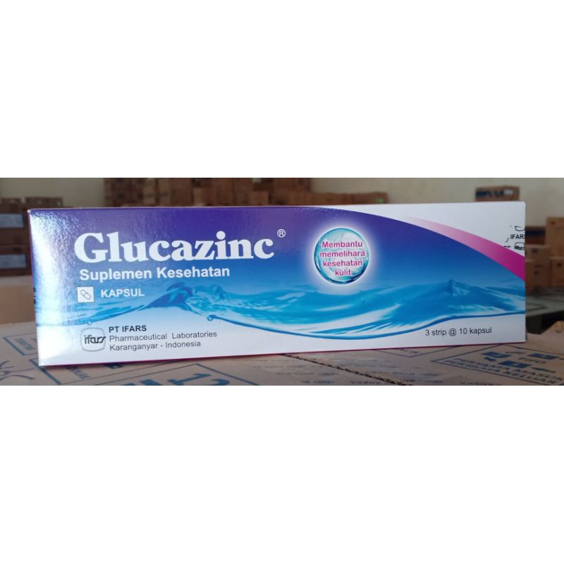 Jual GLUCAZINC BOX ISI 30 | Shopee Indonesia
