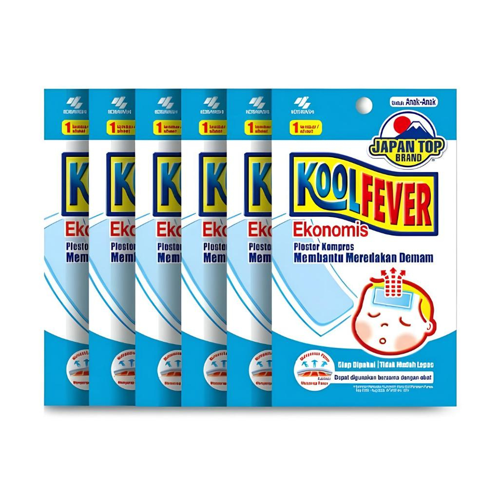 Jual Kool Fever Plester Kompres Demam Anak Ekonomis | Shopee Indonesia