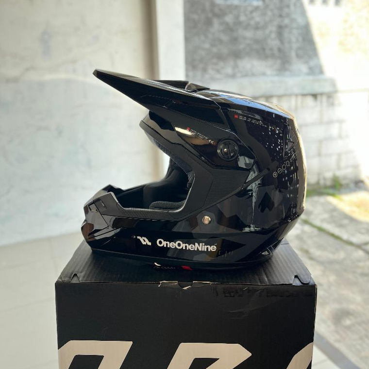 Jual HELM ORCA 119 HELM ORCA ONEONENINE TH 9 BLACK GLOSS TERBARU ...