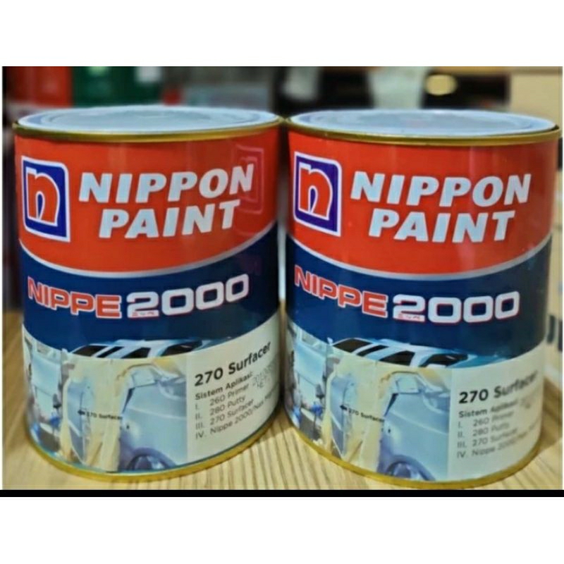 Jual Nippe 2000 Surfacer Grey/Meni Duco 1Liter | Shopee Indonesia