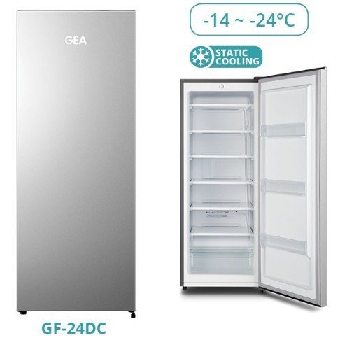 Jual Upright Freezer GEA GF 24DC / GF 24 DC / GF24DC 189 Liter | Shopee ...