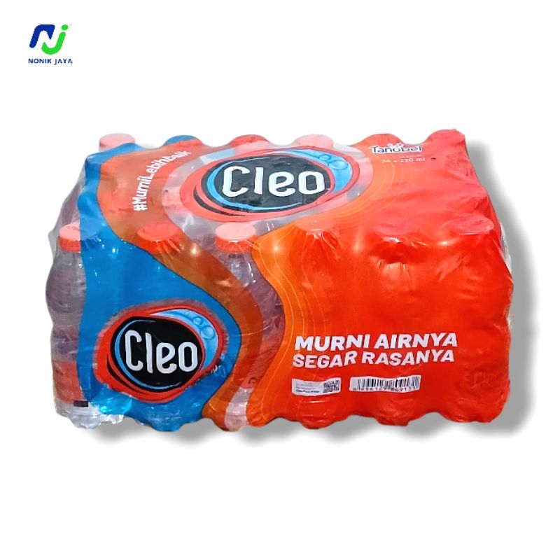 Jual CLEO Botol Mini 220ml Isi 24 Pcs | Shopee Indonesia