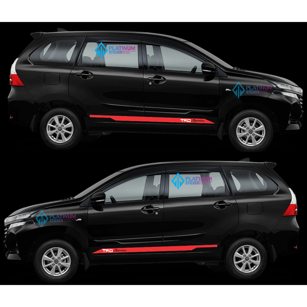 Jual Stiker sticker Mobil Avanza Cutting stiker mobil avanza veloz Old ...