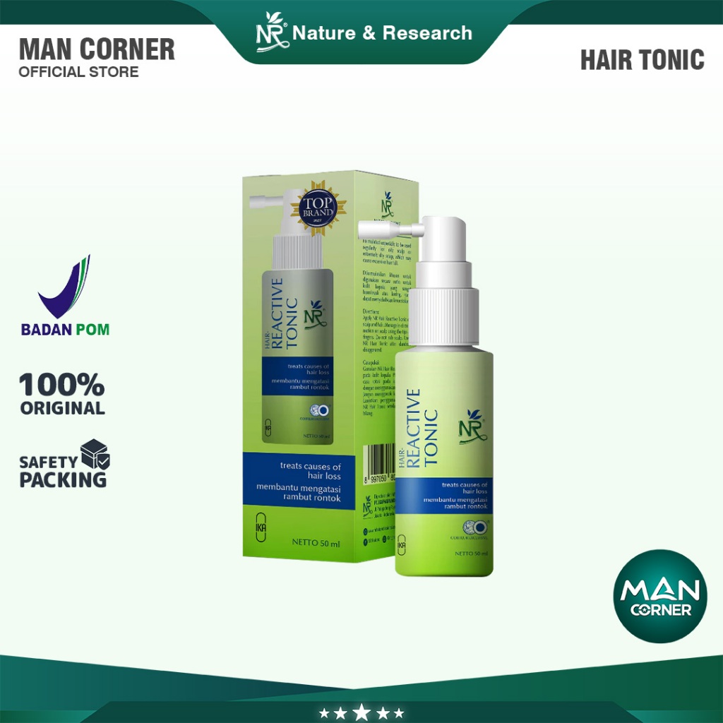 Jual NR Reactive Tonic 50ml - Hair Tonic Untuk Rambut Rontok Parah ...