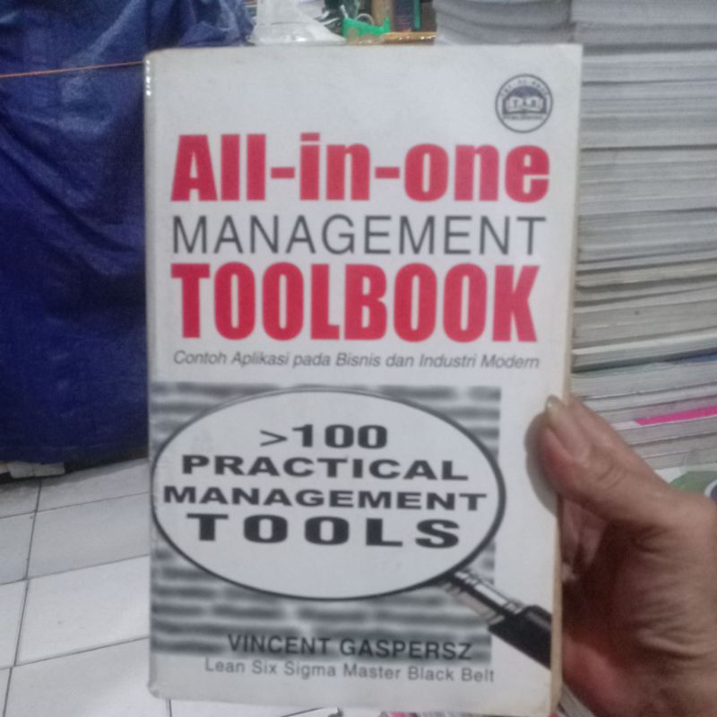 Jual BUKU BEKAS ALL - IN - ONE MANAGEMENT TOOLBOOK, CONTOH APLIKASI ...