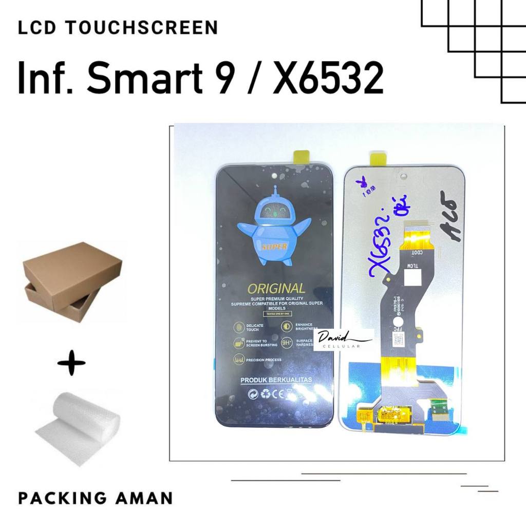 Jual LCD TOUCHSCREEN INFINIX SMART 9 SMART 9HD X6532 X6532C FULLSET ...
