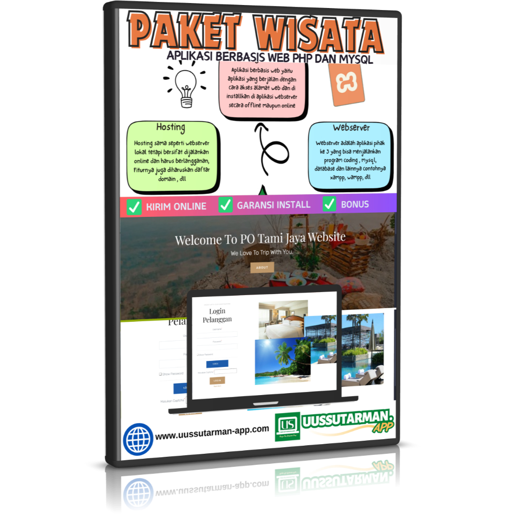 Jual Aplikasi SPK dan Pemesanan Paket Wisata Berbasis Web PHP | Shopee Indonesia
