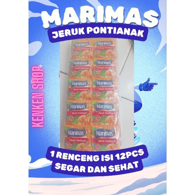 Jual marimas sachet rasa jeruk pontianak 1 pack | Shopee Indonesia