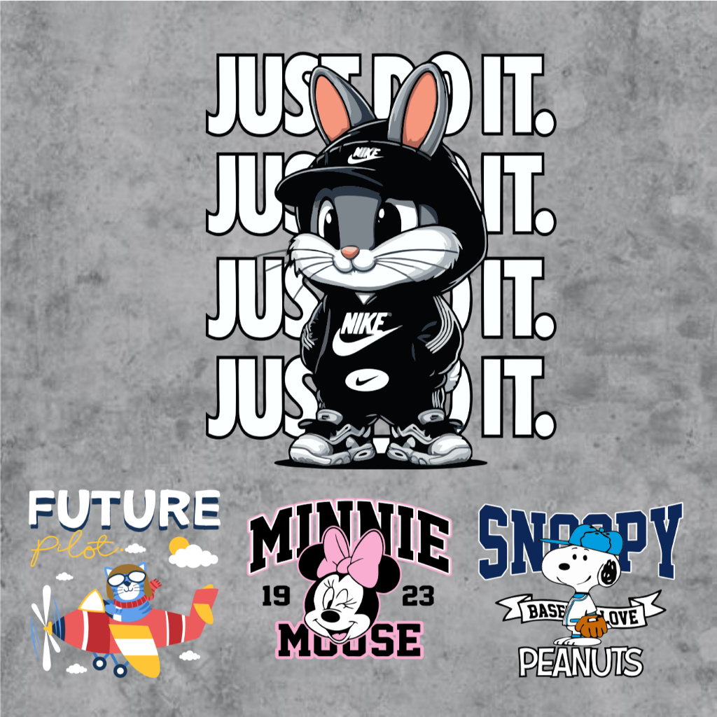 Jual STIKER SABLON SETRIKA SABLON DTF TEMA KARTUN RANDOM VOL 1 | Shopee ...