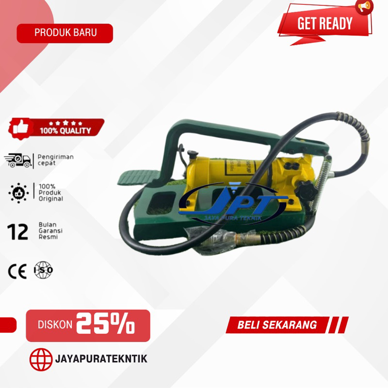 Jual 600ml Foot Hydraulic Pump Square Pompa Injek Kaki Hidrolik BARTON ...