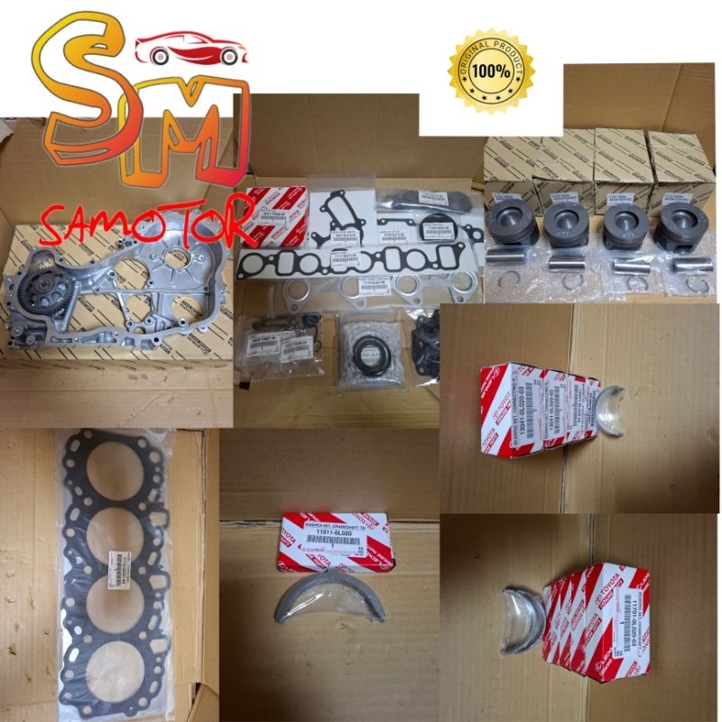 Jual Piston Ring packing set pompa oli packing deksel metal jalan metal ...