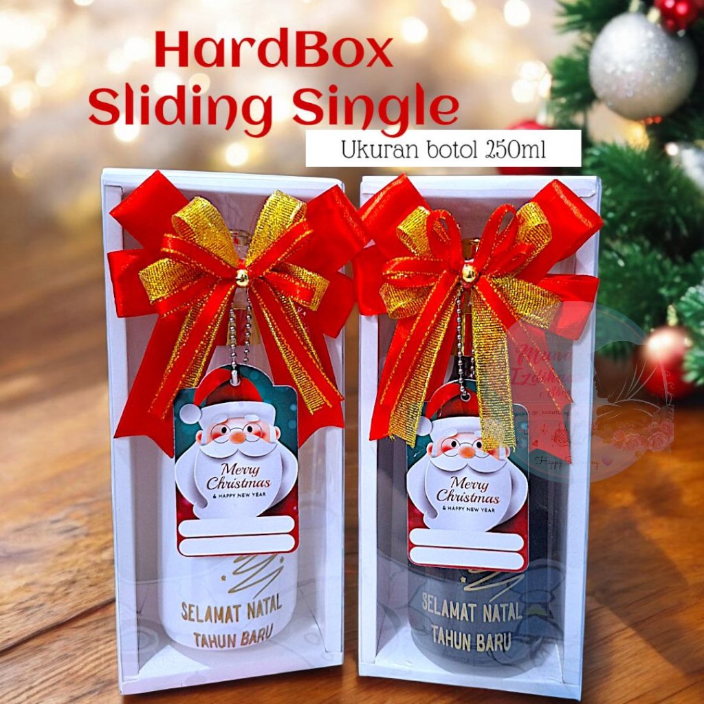 Jual PAKET Hampers NATAL SLIDING SINGLE/ PARCEL Merry Christmas Bottle ...