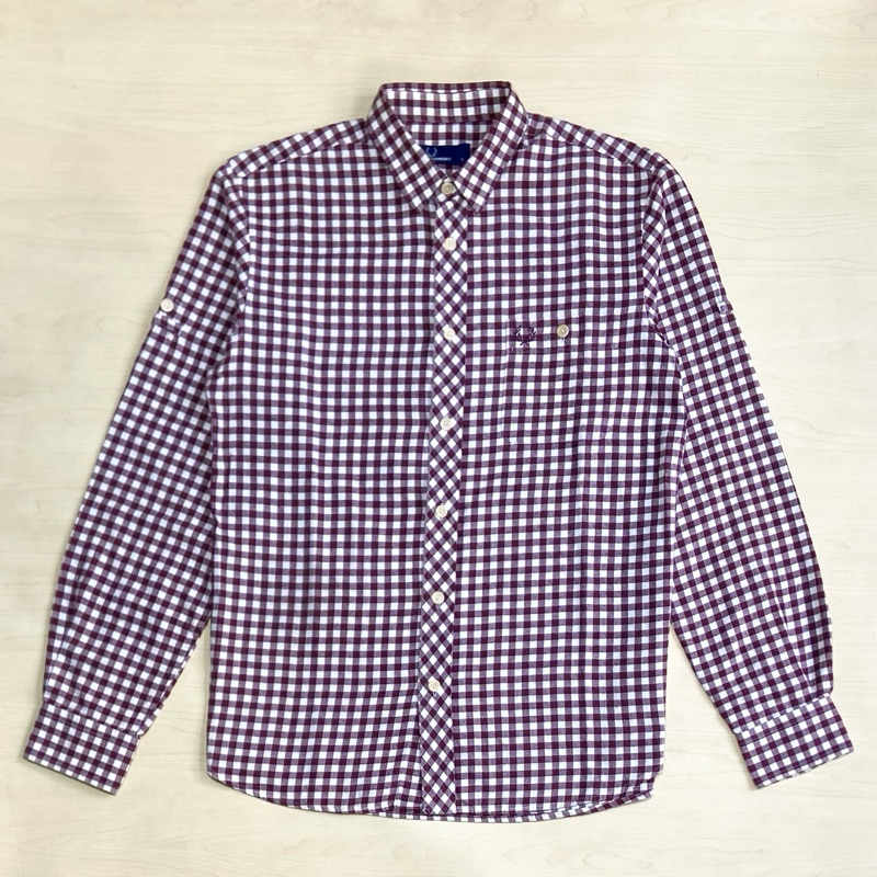Jual kemeja Fred perry tartan red original | Shopee Indonesia