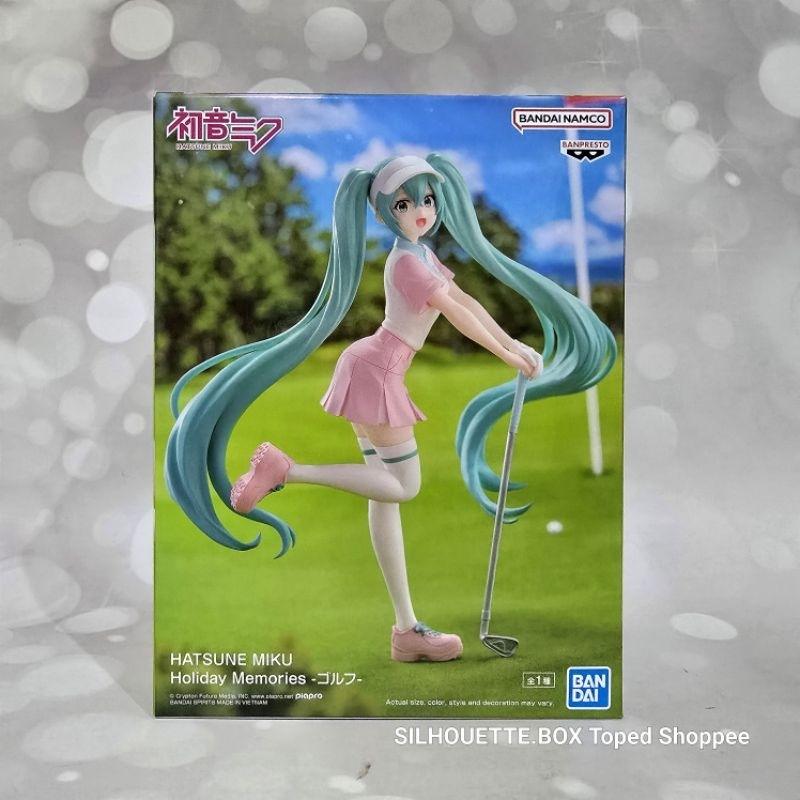 Jual Banpresto Hatsune Miku Figure Holiday Memories Golf Ver | Shopee ...