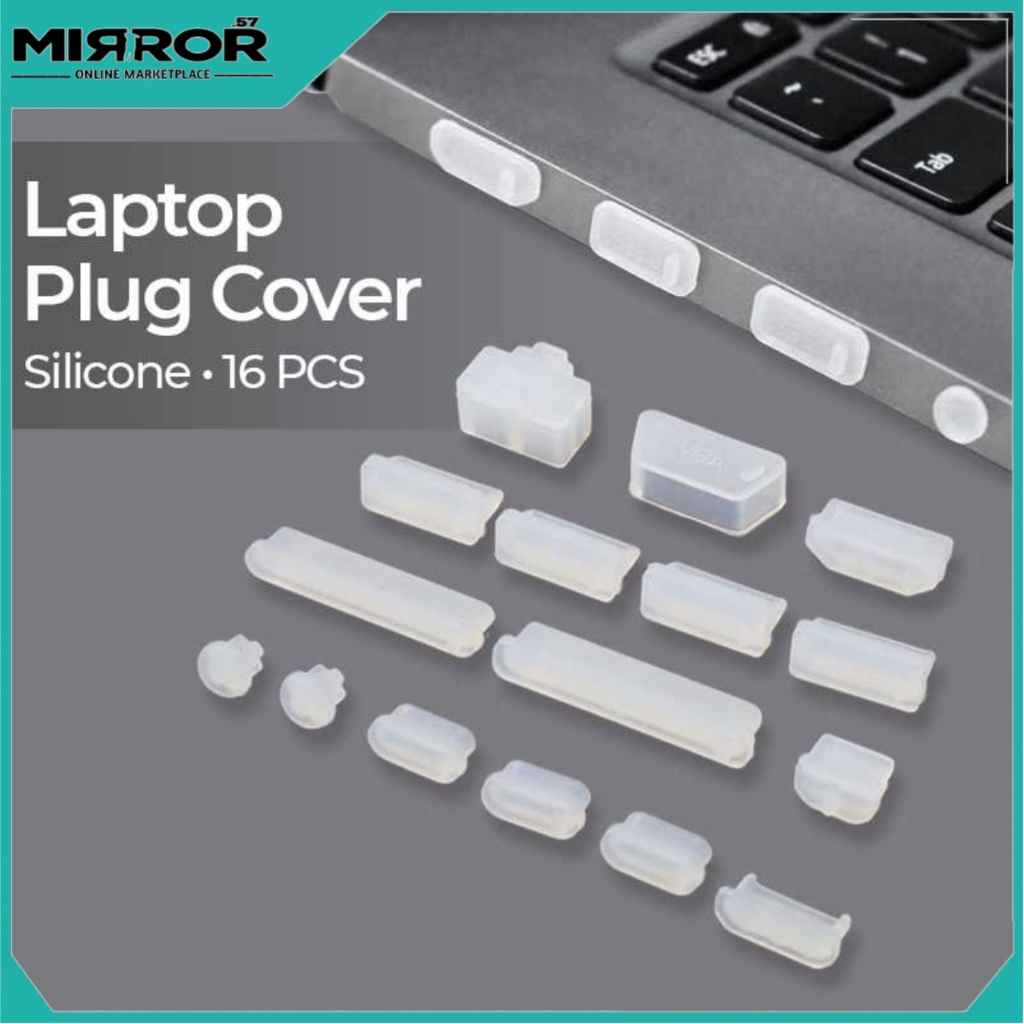Jual Penutup Port Laptop USB HDMI VGA AUX Silicone 16 PCS | Shopee ...