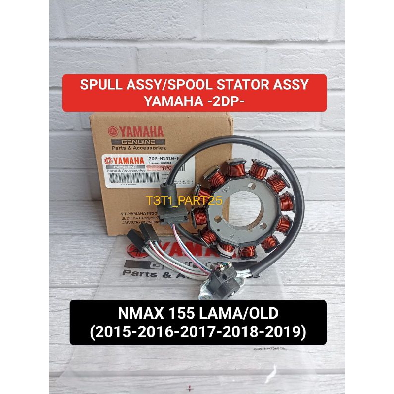 Jual Spul assy (2DP) spool stator Yamaha NMAX 155 lama (2015-2016-2017 ...