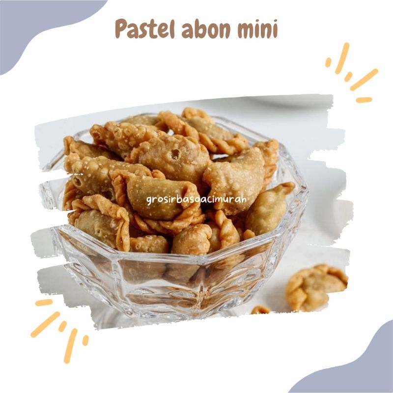 Jual Pastel Mini Kering Isi Abon Sapi 250gram | Shopee Indonesia