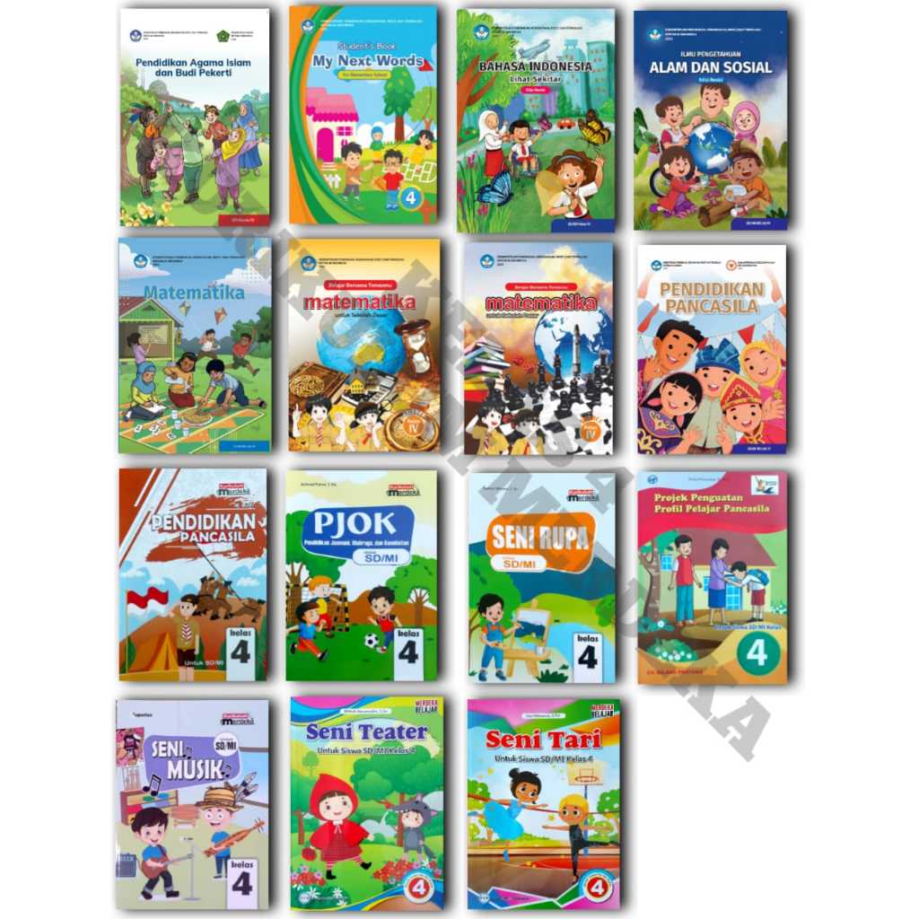 Jual BUKU SISWA KURIKULUM MERDEKA KELAS 4 EDISI TERBARU/KURIKULUM ...