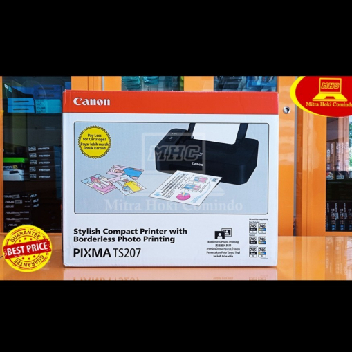 Jual PRINTER CANON TS207 TS 207 Inkjet Single Function Printer (Print ...