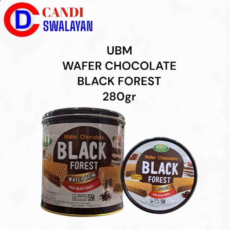 Jual Wafer UBM Chocolate Black Forest 280gr | Shopee Indonesia