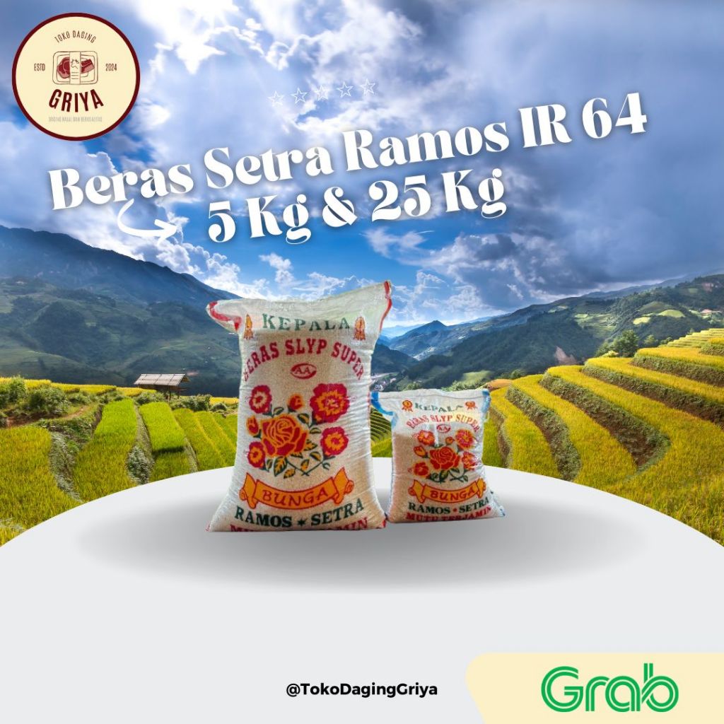 Jual Beras Setra Ramos 5/25 KG | Shopee Indonesia