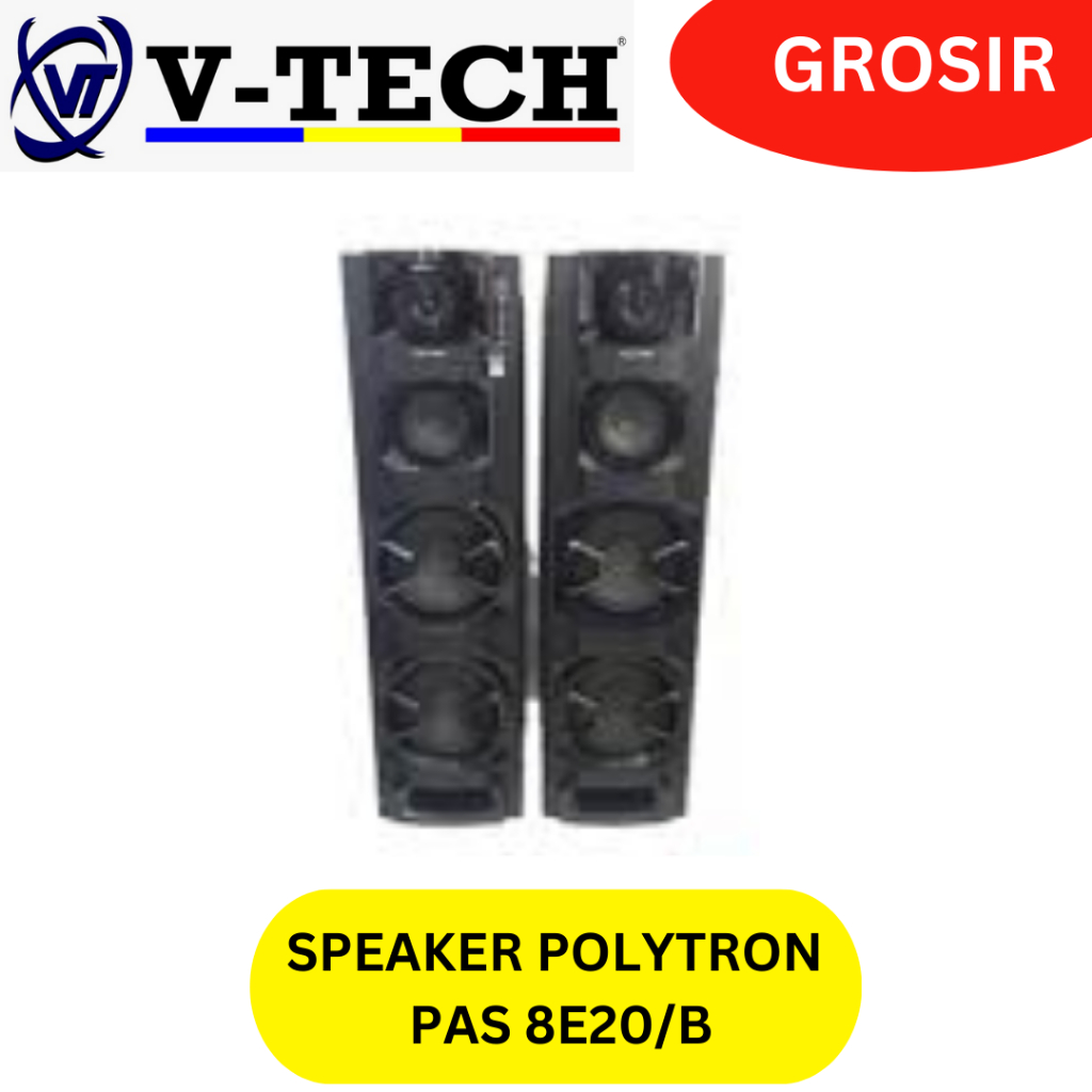 Jual SPEAKER POLYTRON PAS 8E20/B | Shopee Indonesia