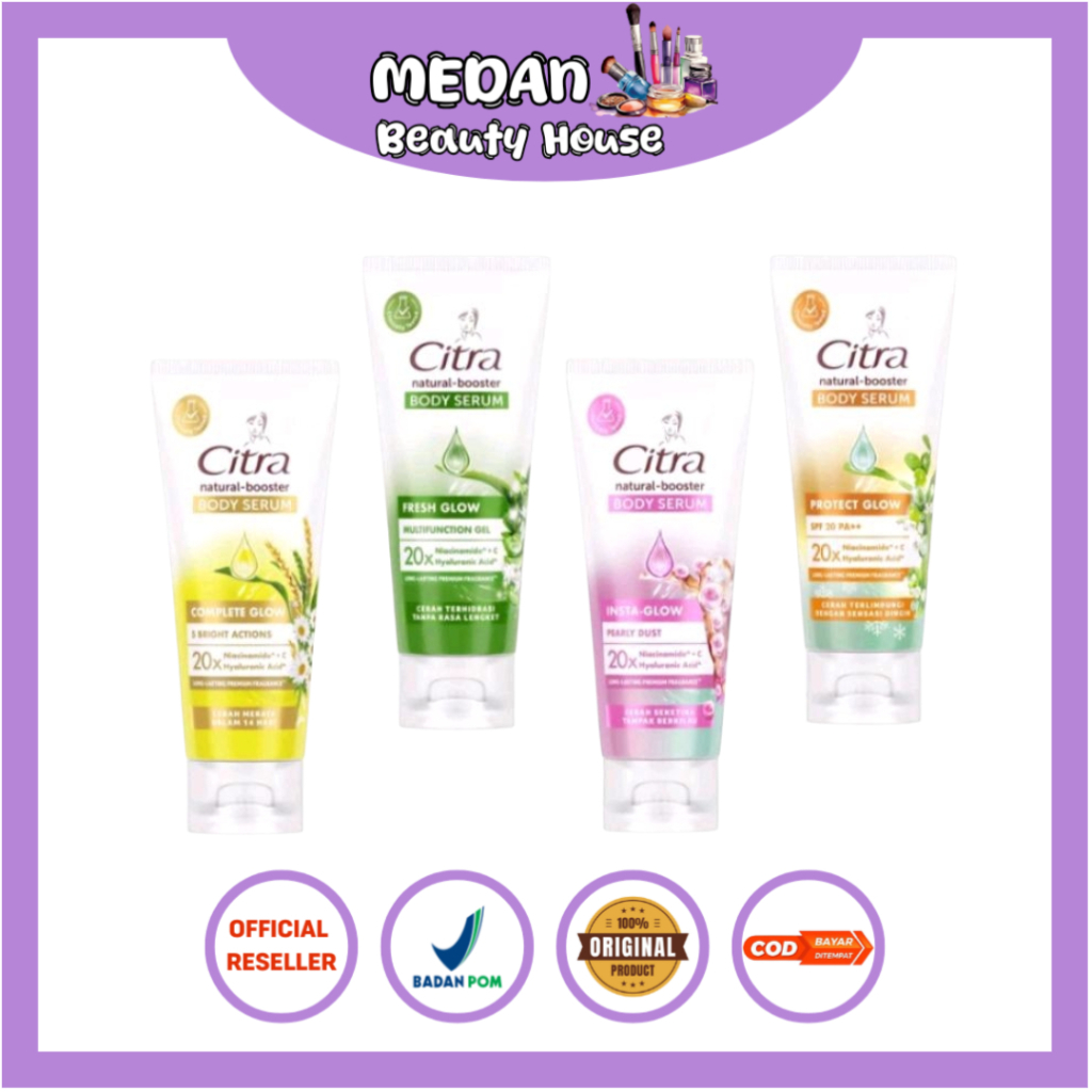 Jual CITRA (NEW) Natural Booster Body Serum 180ML | Shopee Indonesia