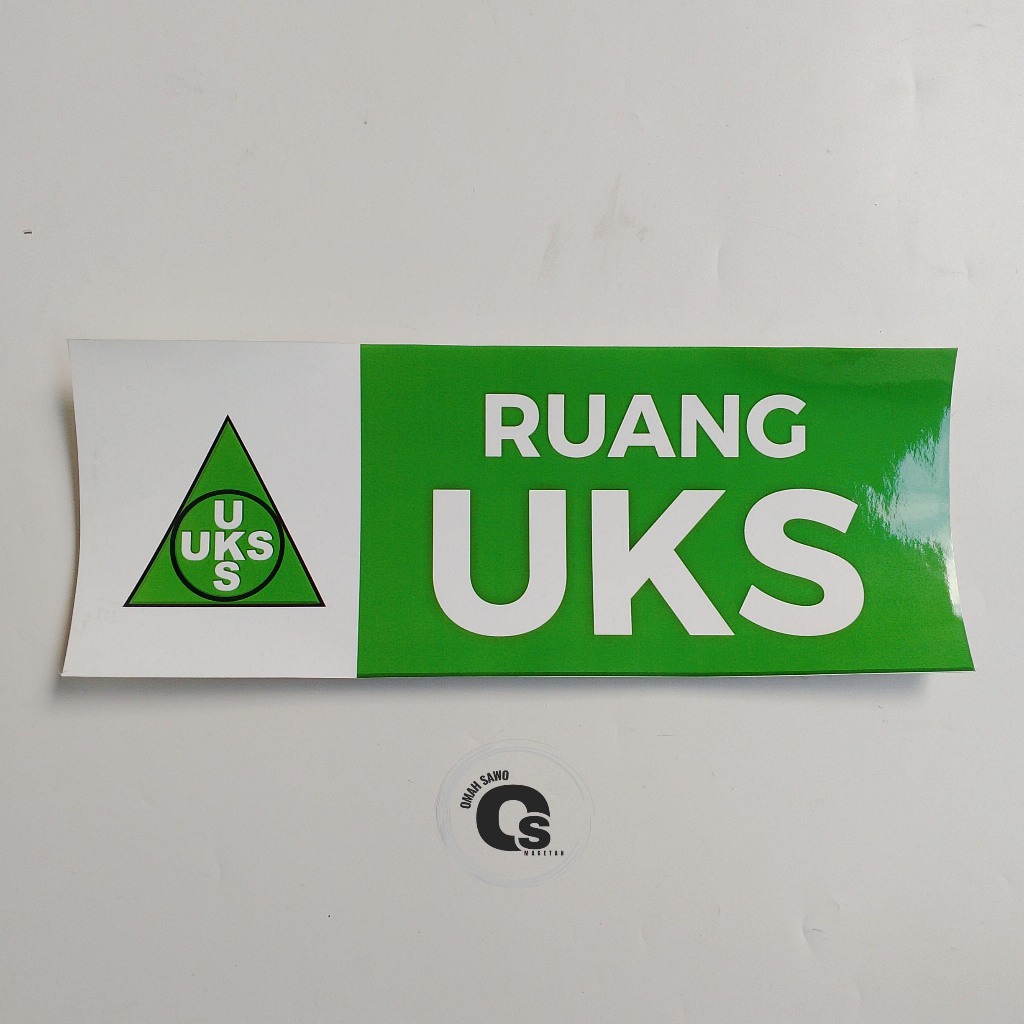 Jual Stiker Ruang UKS - Stiker Ruangan - Stiker Sekolah | Shopee Indonesia