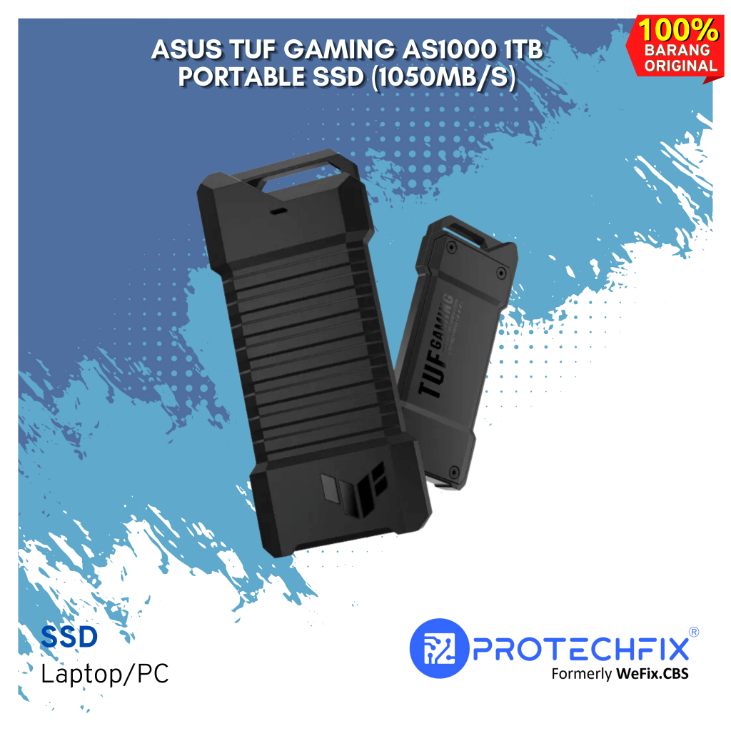 Jual ASUS TUF GAMING AS1000 1TB PORTABLE SSD (1050MB/s) | Shopee Indonesia