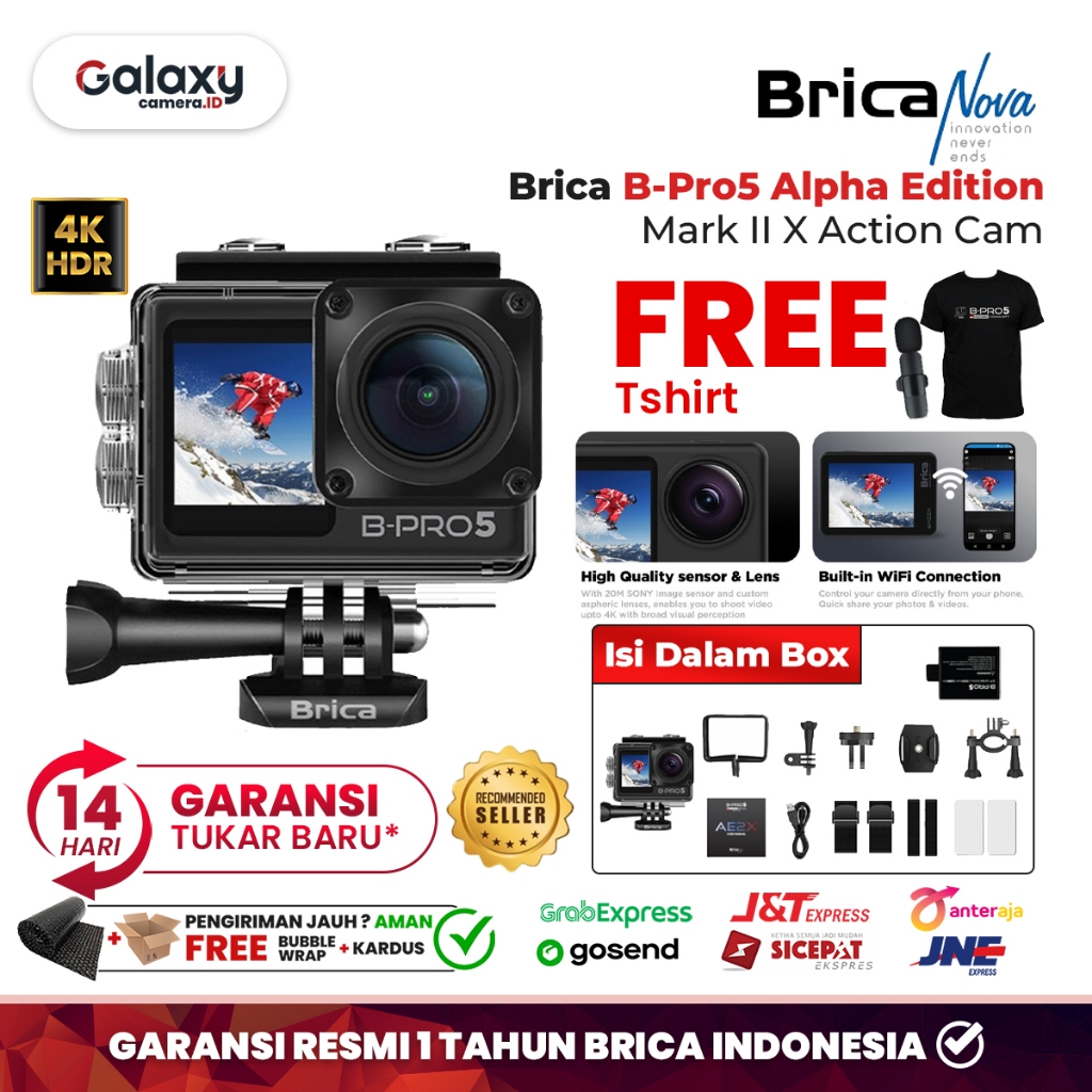 Jual Brica B-Pro5 Alpha Edition Mark II X Action Cam 4K BPro 5 AE2X ...