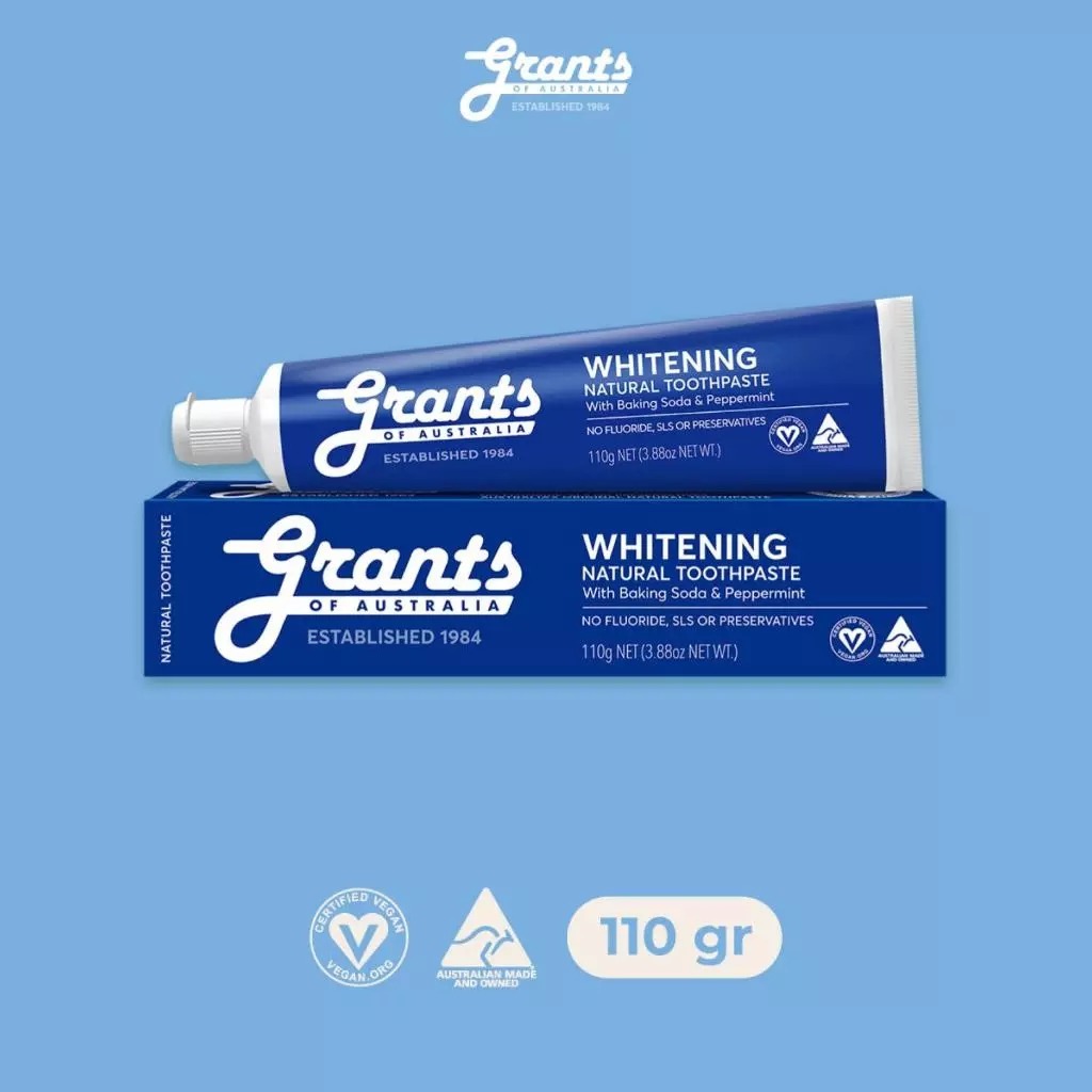 Jual GRANTS OF AUSTRALIA TOOTHPASTE 110GR/ GRANTS Natural Toothpaste ...