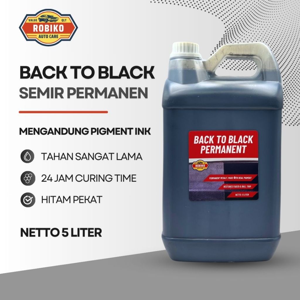 Jual Back to Black Permanent Semir Hitam Trim Kendaraan Motor Mobil ...