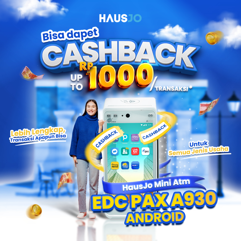 Jual EDC Android Hausjo Pax A930 | Shopee Indonesia