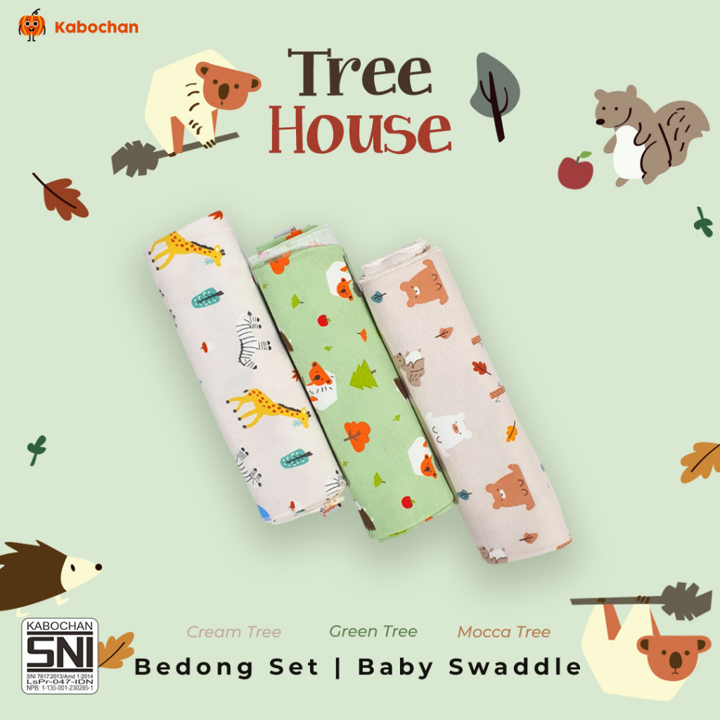 Jual KABOCHAN Bedong Bayi Katun Fullprint 90 x 110 cm | Shopee Indonesia
