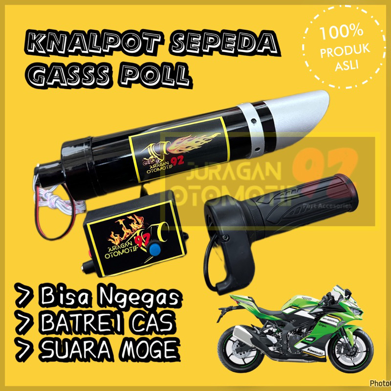 Jual knalpot sepeda balap suara zx25 knalpot sepeda ontel sepeda bmx ...