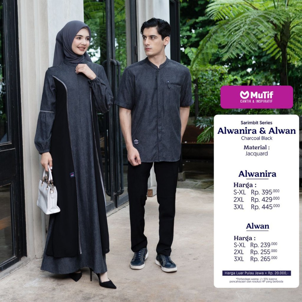 Jual [COD] TERBARU COUPLE MUTIF ALWANIRA - MUTIFMAN ALWAN 2025 ...