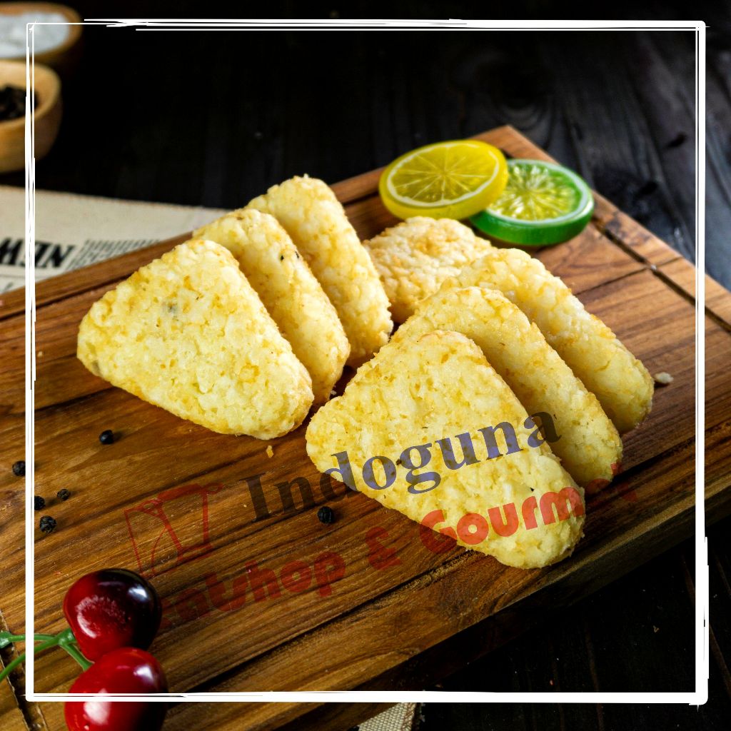 Jual Imported Triangle Hash Brown Potato Patties Kentang Goreng ...