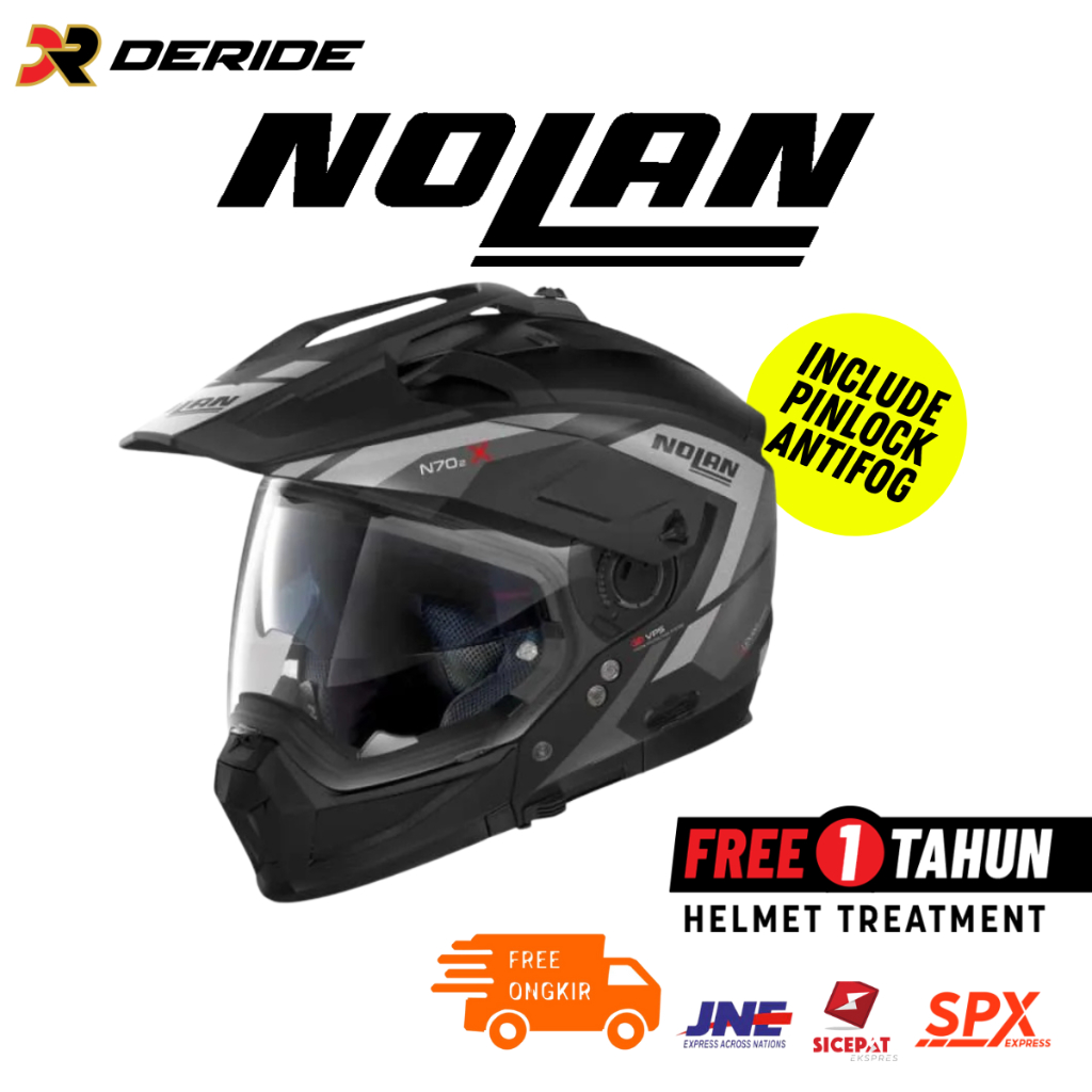 Jual HELM MODULAR NOLAN N70-2 X GRANDES ALPES N-COM 021 MODULAR CROSS ...