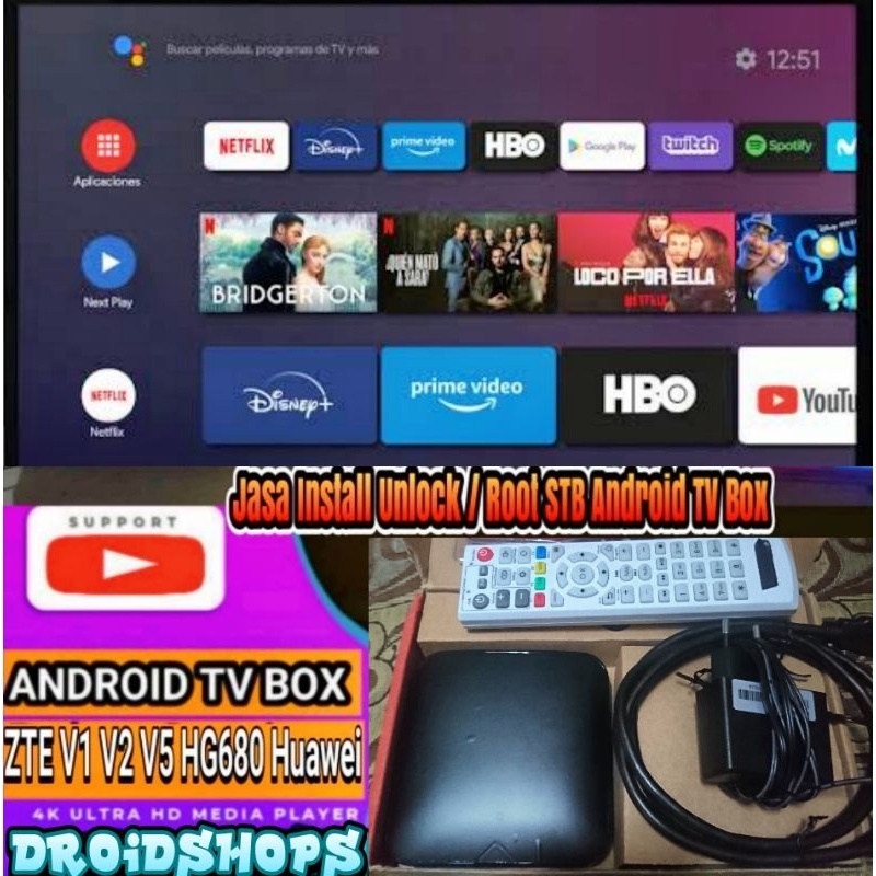Jual Jasa Install STB TV Box Android Unlock / Root ZTE B760h B860h v1 v2 v5 Hg680p V2Y Huawei Mi ...