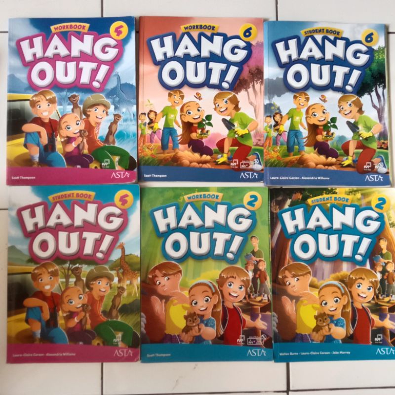 Jual BUKU HANG OUT STUDENT BOOK & WORKBOOK ORIGINAL | Shopee Indonesia