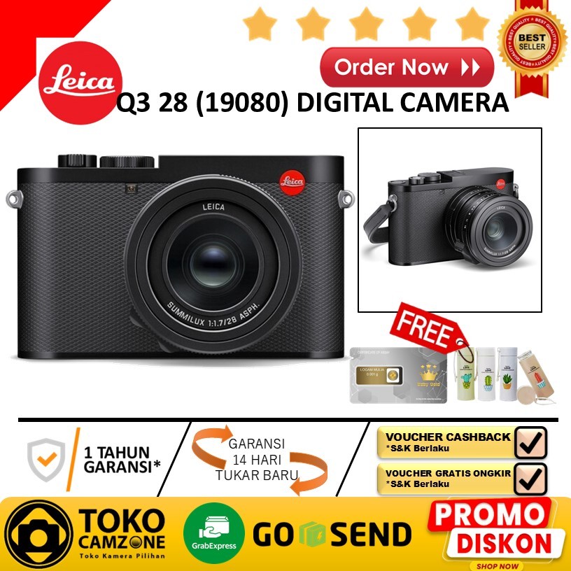 Jual Leica Q3 Digital Camera 19080 Leica Q3 - GARANSI | Shopee Indonesia