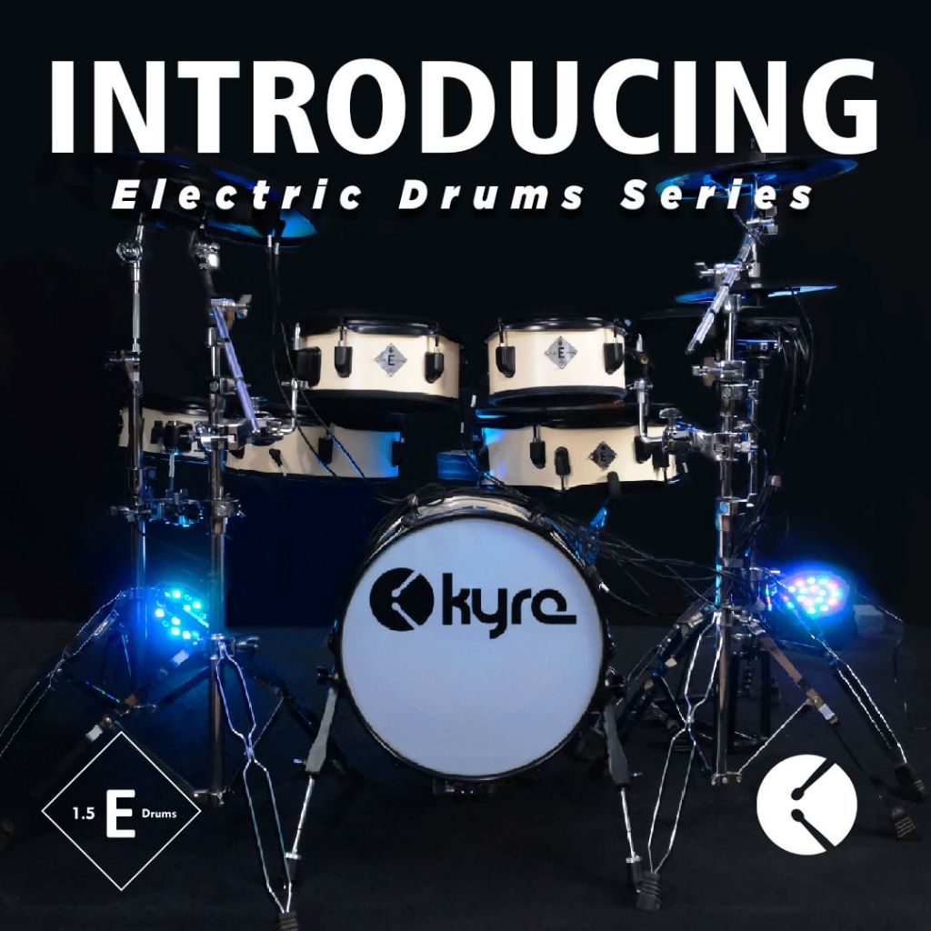 Jual Drum Elektrik Kyre E-Drum 1.5 Series Original | Shopee Indonesia