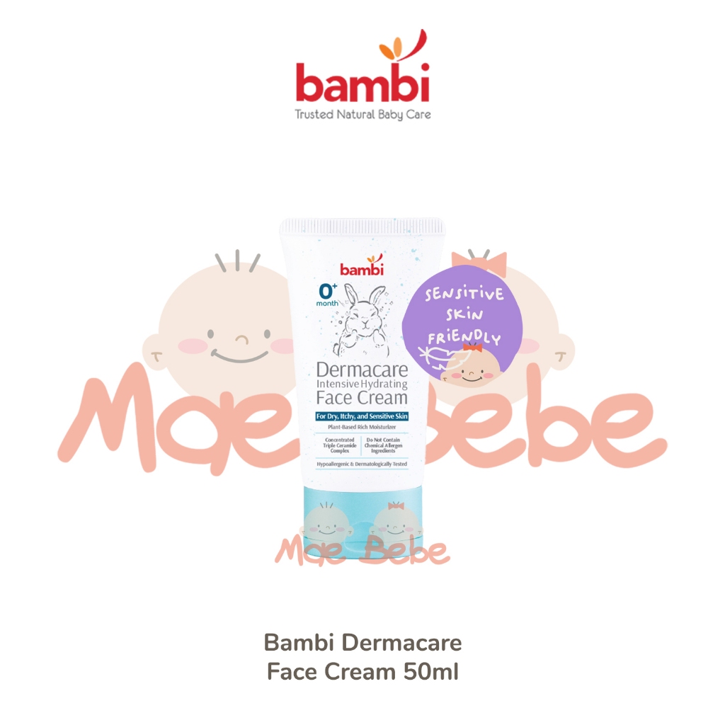 Jual [PROMO] Bambi Dermacare Intensive Hydrating Face Cream Krim ...
