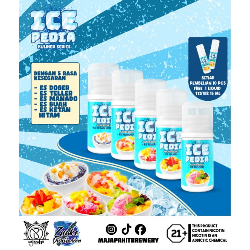 Jual Ice Pedia Kuliner Series 30ml | Shopee Indonesia