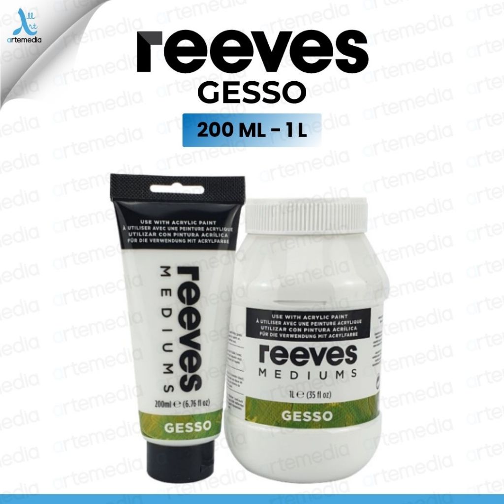 Jual Reeves Gesso Primer Acrylic Medium | Shopee Indonesia