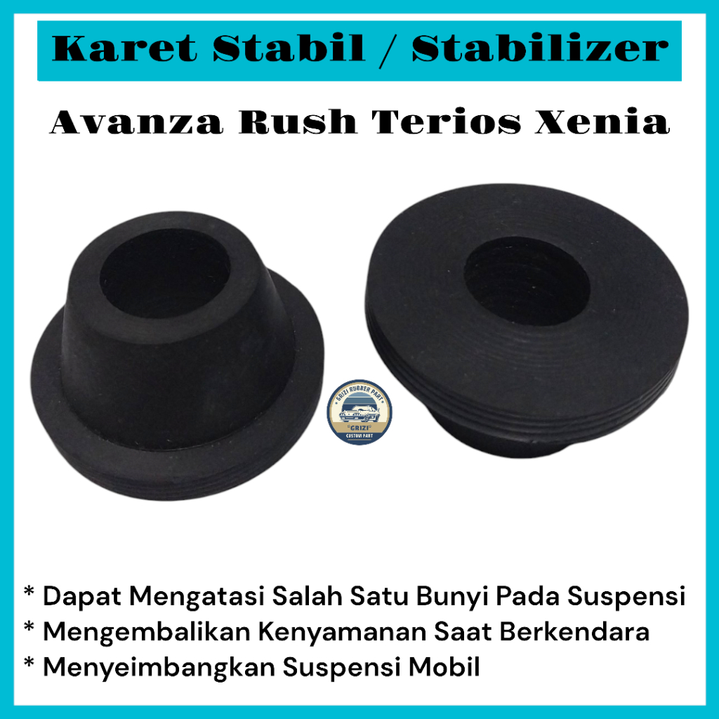 Jual Karet Stabil Stabilizer Strutbar Belakang Avanza Rush Terios Xenia ...