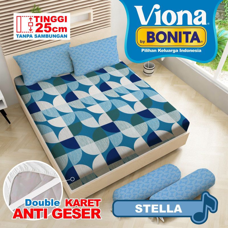 Jual SPREI BONITA VIONA 180x200x25cm | Shopee Indonesia